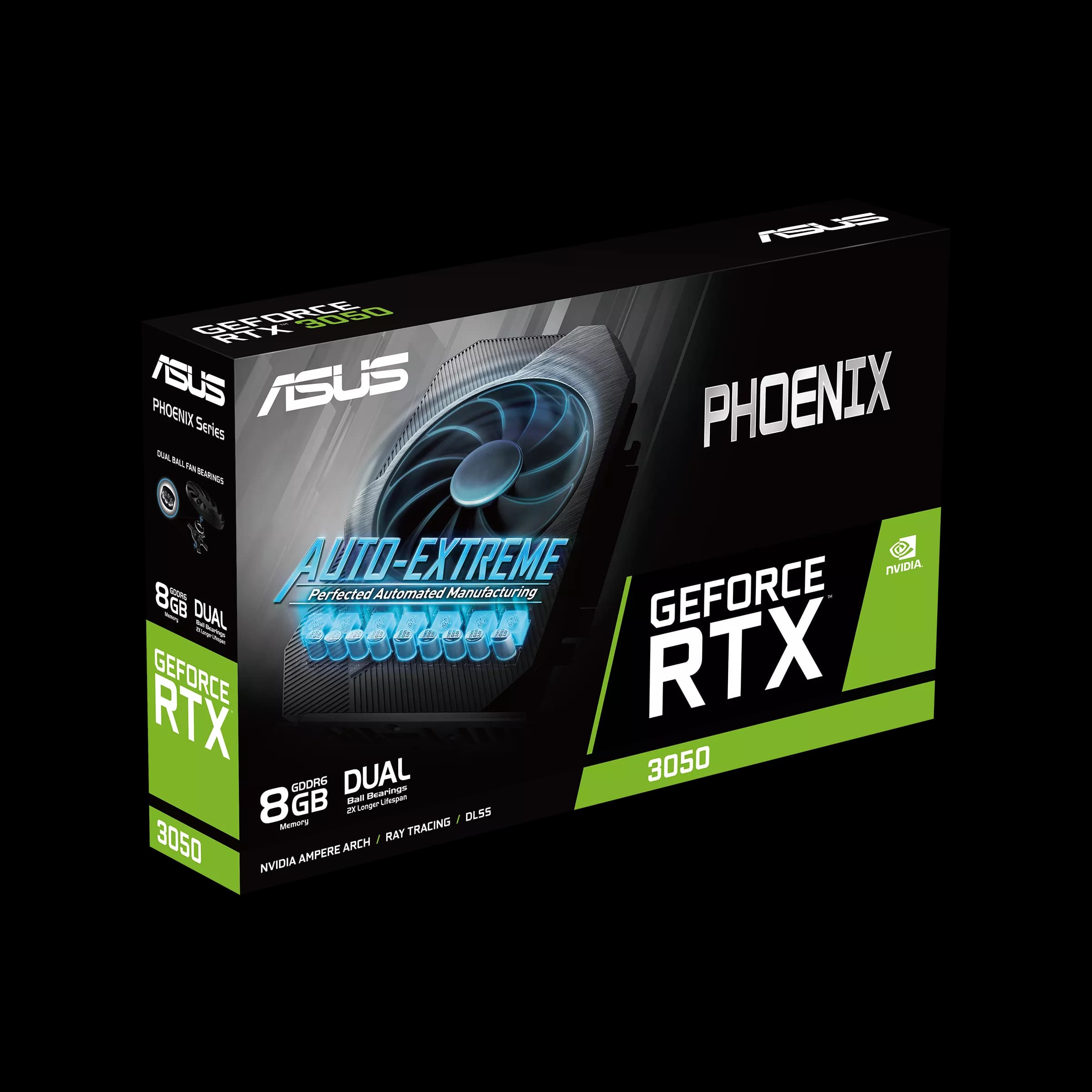 ვიდეო ბარათი ASUS Phoenix PH-RTX3050-8G NVIDIA GeForce RTX 3050 8 GB ...